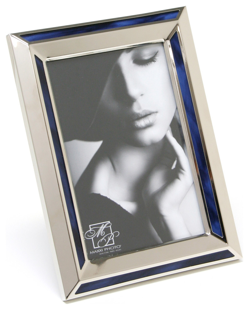 Cosmo Frame, 4"x6" - Contemporary - Picture Frames - by Maxxi Designs ...