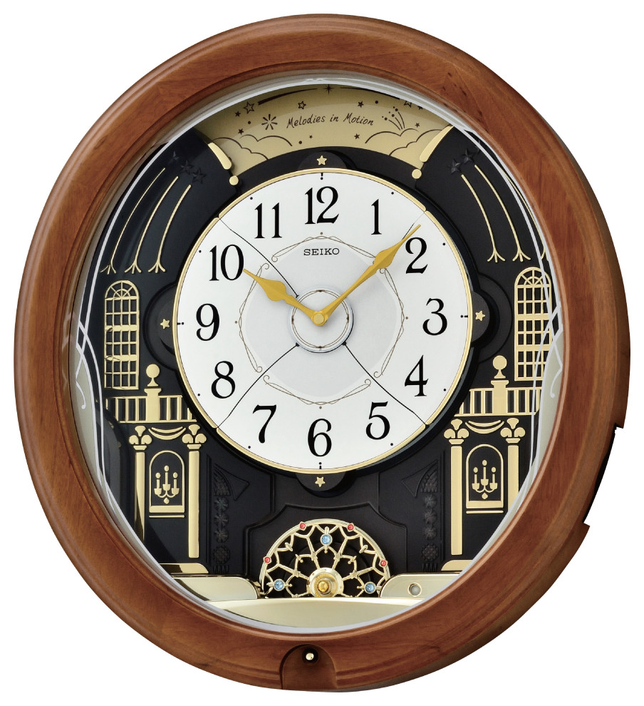 Midnight Royale Melodies in Motion - Traditional - Wall Clocks - by ...