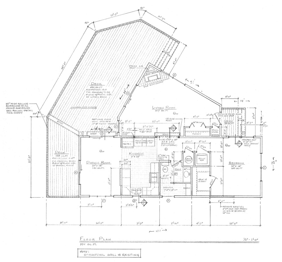 Help with addition ideas for quirky existing layout.