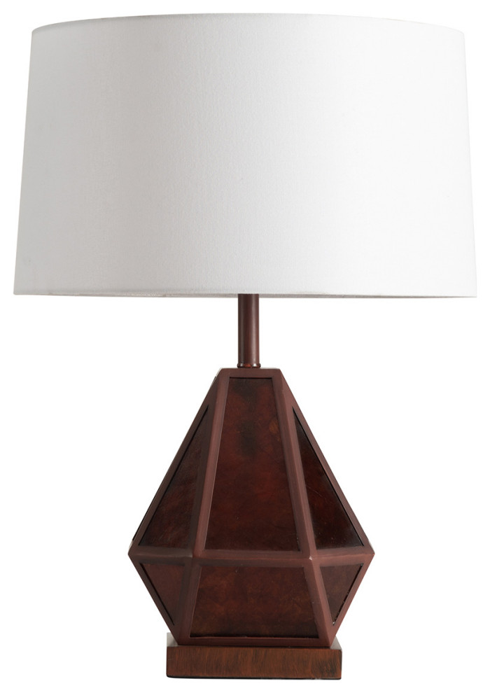 Artifact Natural Mica Table Lamp 22" Gunmetal Charcoal Gray 4-way ...
