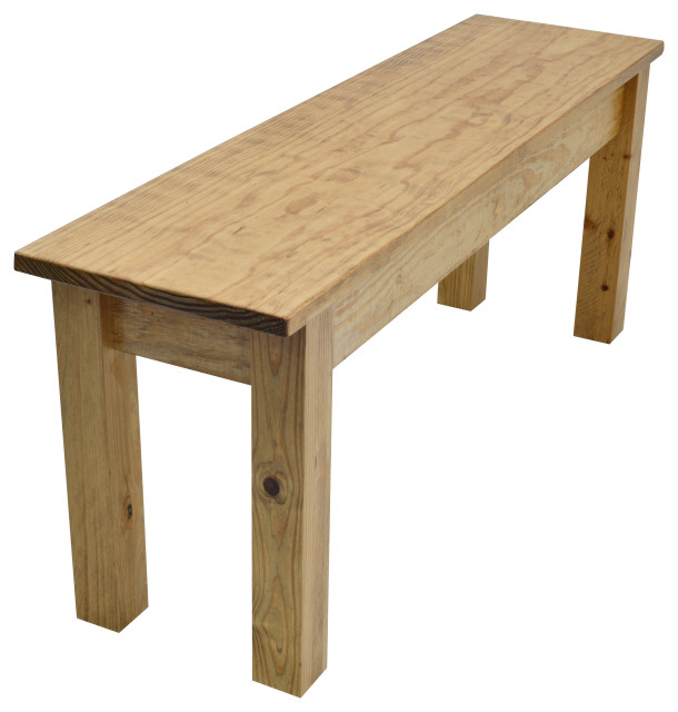 Ranch Collection Farmhouse Bench, 60" - Farmhouse - Dining Benches - by ...