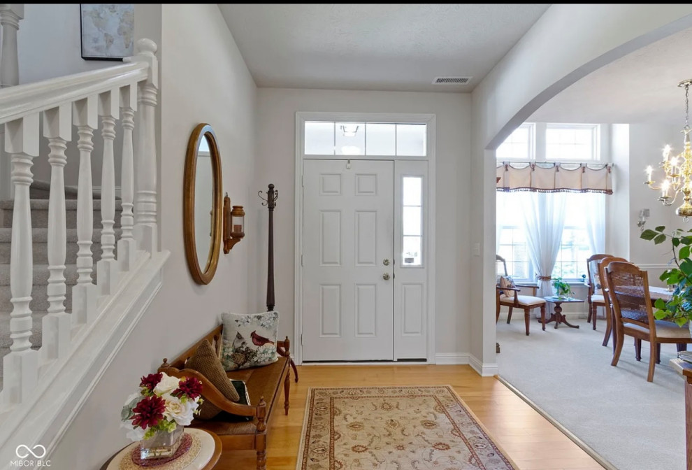 Should I stick to the same shade of wood as seen for carpeted rooms? r