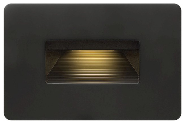 Hinkley Lighting Luna 4.5" 3000K Step Light, SatBlack 58508SK3K ...