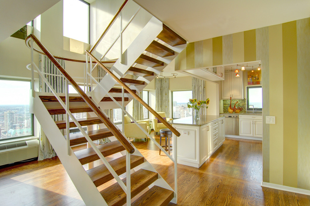 High Rise Condo - Contemporary - Staircase - Phoenix - by Maureen ...