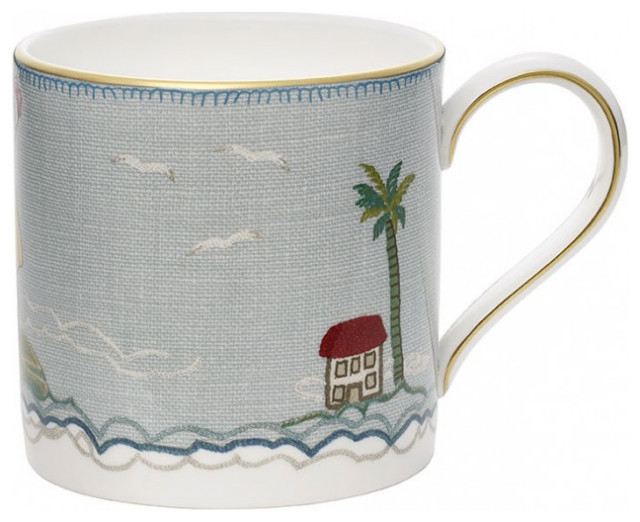 Wedgwood Sailor's Farewell Mug 10oz - Beach Style - Mugs - by Silver ...