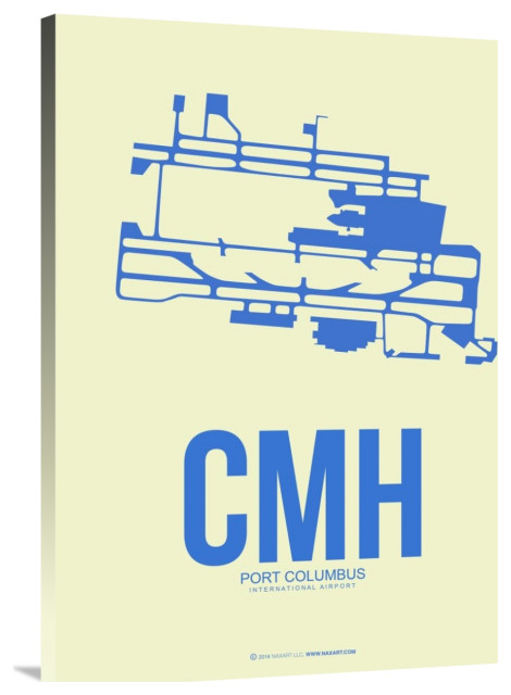 "CMH Port Columbus Poster 2" Fine Art Print, 30" x 40" - Modern ...