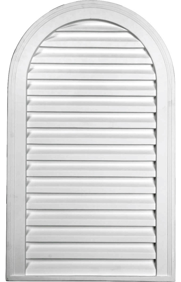 Cathedral Gable Vent Louver - Traditional - Registers Grilles And Vents ...