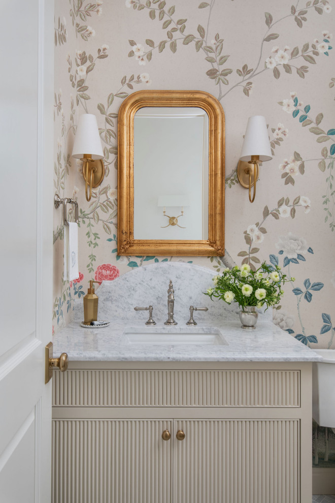 Eagle Lands - Traditional - Powder Room - Austin - by Architecture By ...