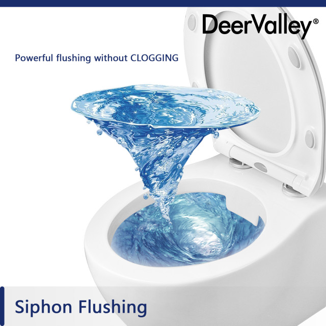 In-Wall Toilet Combo Set, Wall Hung Toilet Wall Hung Tank and Carrier ...