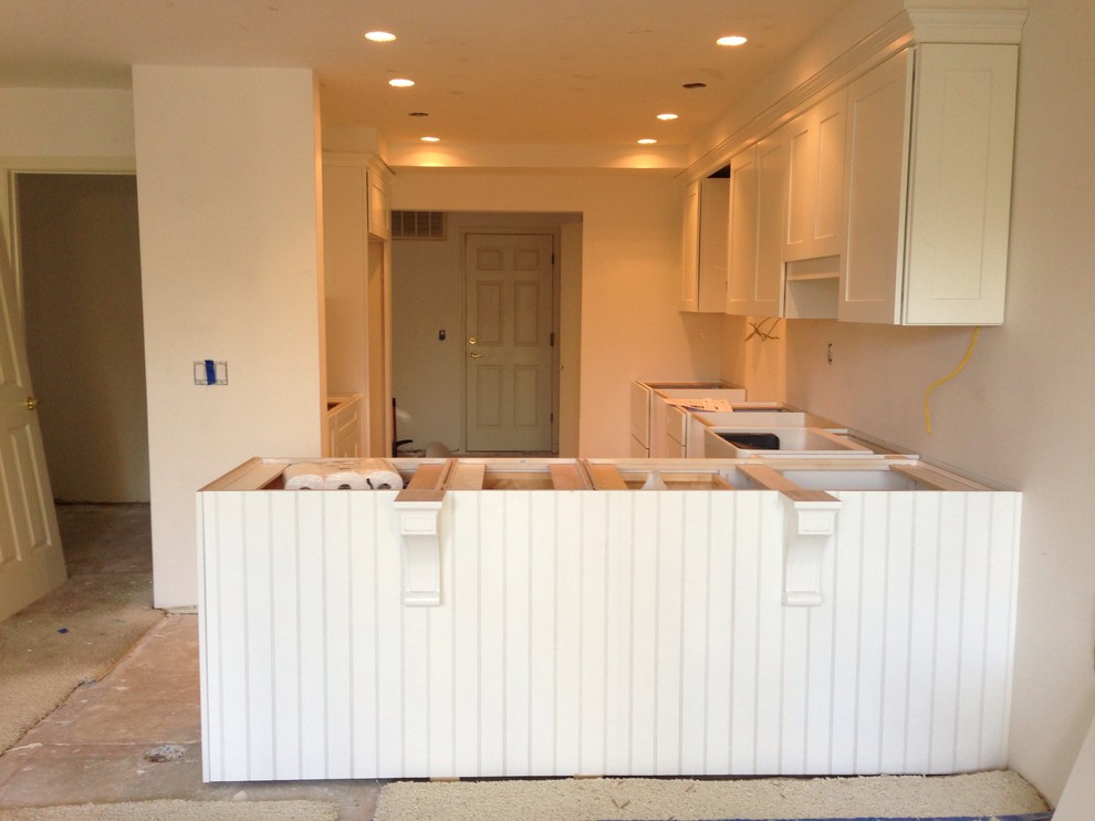 Honed White Carrera Marble countertops?
