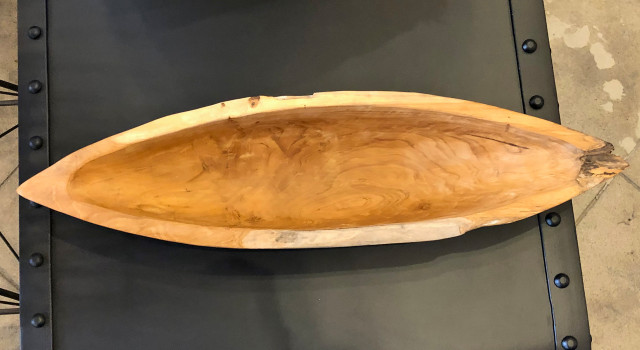 Teak Root Boat Bowl - Rustic - Decorative Bowls - by Design Mix ...