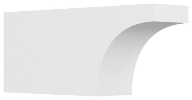 Standard Huntington Architectural Grade PVC Rafter Tail, 6"Wx10"Hx24"L ...