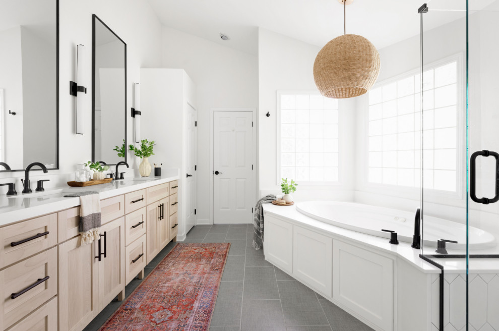 Lone Lake Ridge Bathroom - Transitional - Bathroom - Minneapolis - by Davis Interiors | Houzz