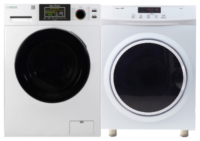 Equator 110V Laundry Centre 1.9cf 1400RPM Washer+Vented 3.5cf Sensor ...