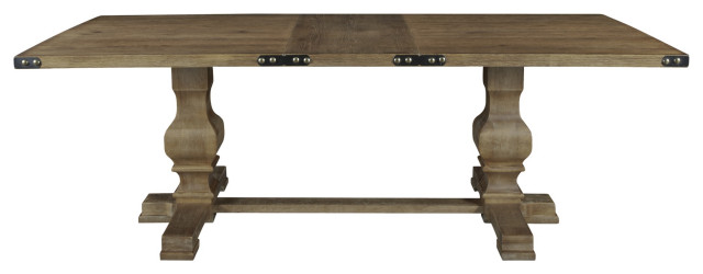 Manchester Dining Table, Natural - Traditional - Dining Tables - by ...