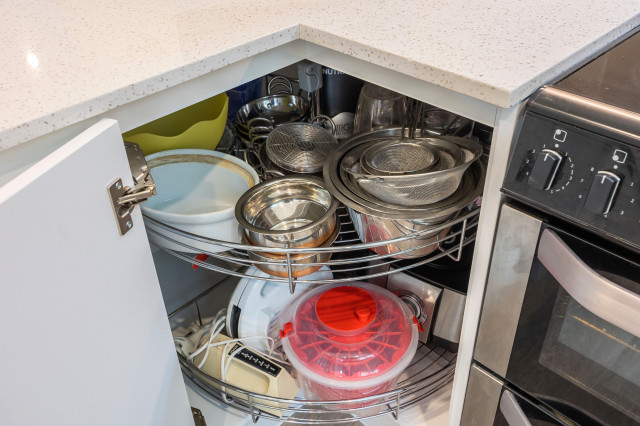 Hettich Corner Carousel - Éclectique - Cuisine - Auckland - par Spin ...