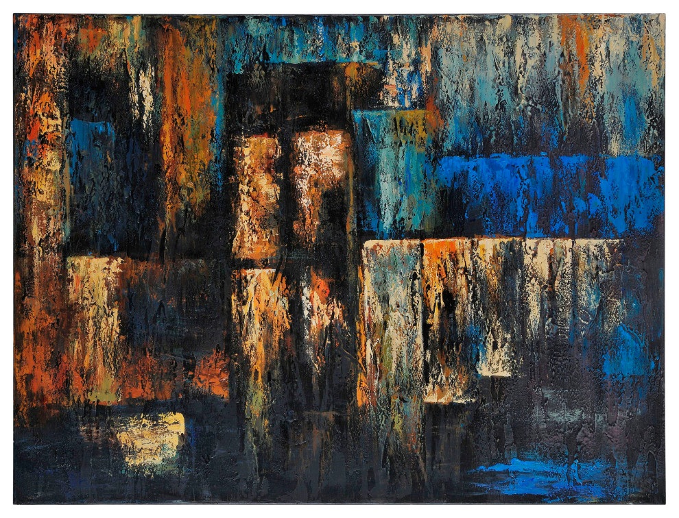 Surya Surya Wall Decor Art-1022 Wall Art 36"H X 48"W - Contemporary ...