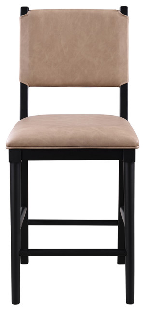 Oslo 24" Counter Stool, Midnight, Set of 2 - Transitional - Bar Stools ...