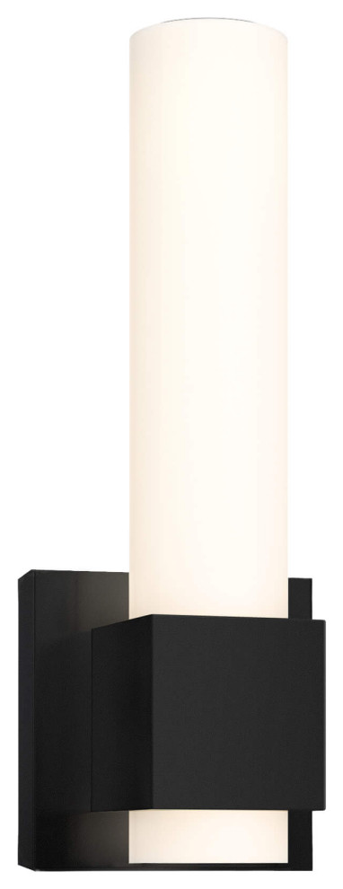 DALS Lighting LED Vanity Light, Square Glass, 5 CCT - Transitional ...