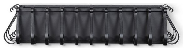 European Window Box Cage with Metal Liner, 42 - Mediterranean - Outdoor ...