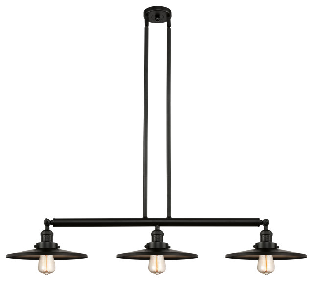 Appalachian Island Light - Industrial - Kitchen Island Lighting - by ...