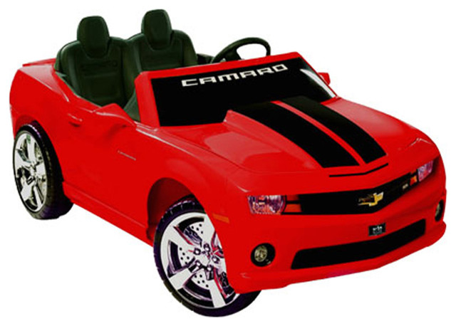 Npl Kids Play Vehicles Chevrolet Racing Camaro 12V Car Red ...