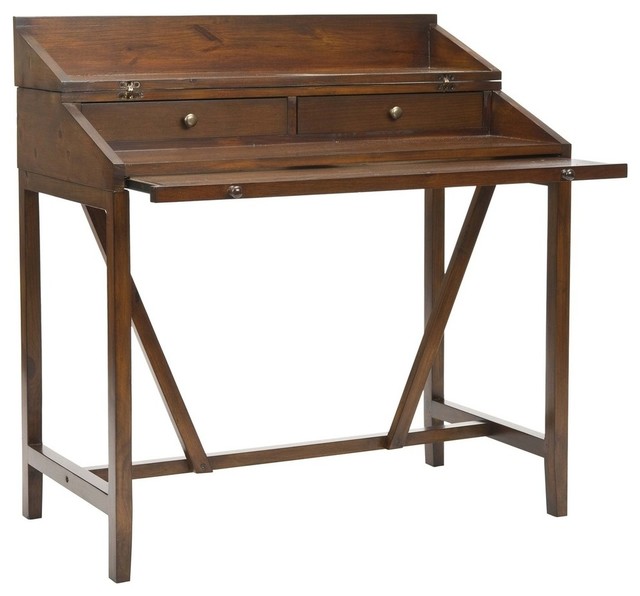 Safavieh Wyatt Writing Desk - Transitional - Desks And Hutches - by ...