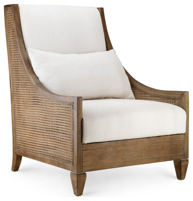 Raleigh Club Chair,Driftwood - Tropical - Armchairs And Accent Chairs ...