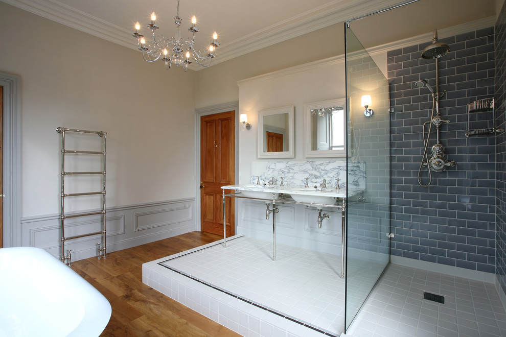 Drummonds Case Study: Georgian House, Perthshire - Farmhouse - Bathroom ...