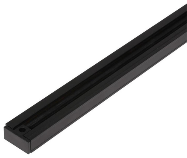 Elitco Lighting 4' Aluminum Linear Track Strip in Matte Black, 4 ...