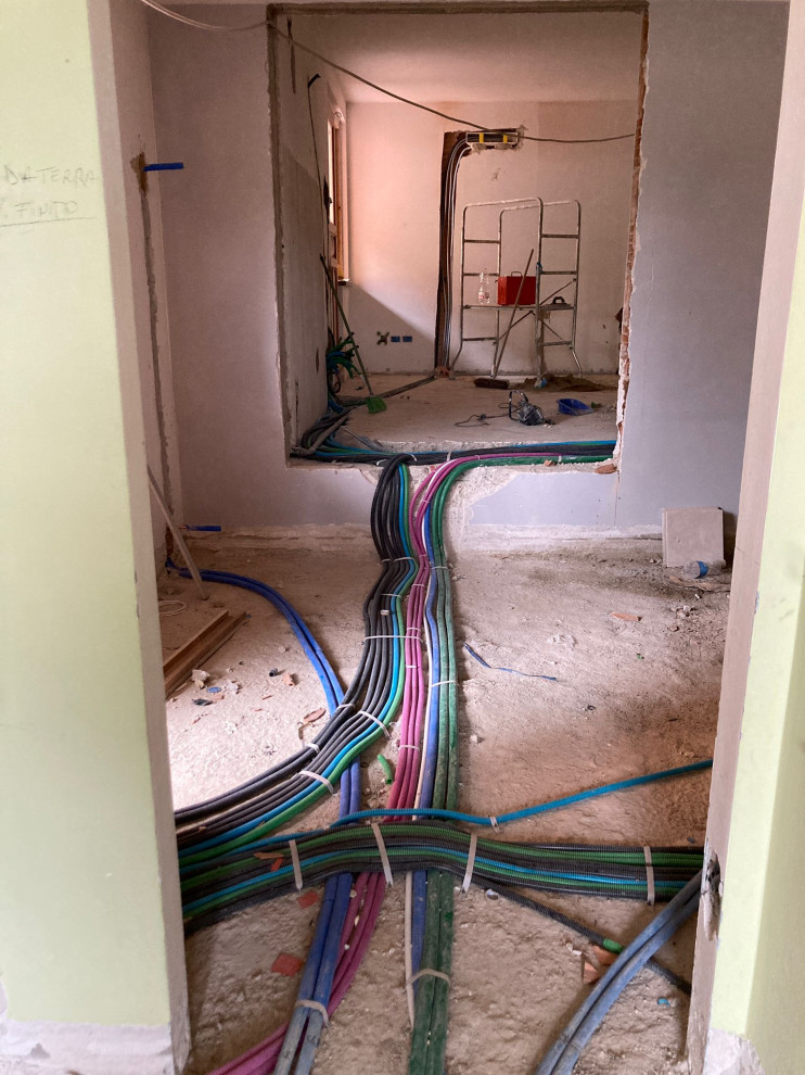 Disegno gradini per collegare 2 livelli