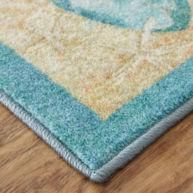 Mohawk Home Laguna Shells Seaside 5' x 8' Area Rug, 8' x 10' - Beach ...