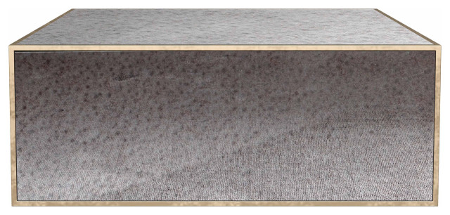 Lana Mirrored Coffee Table, Large - Contemporary - Coffee Tables - by ...