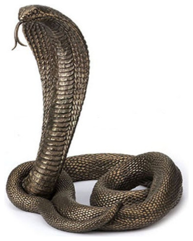 King Cobra Statue by Veronese Design - Contemporary - Decorative ...