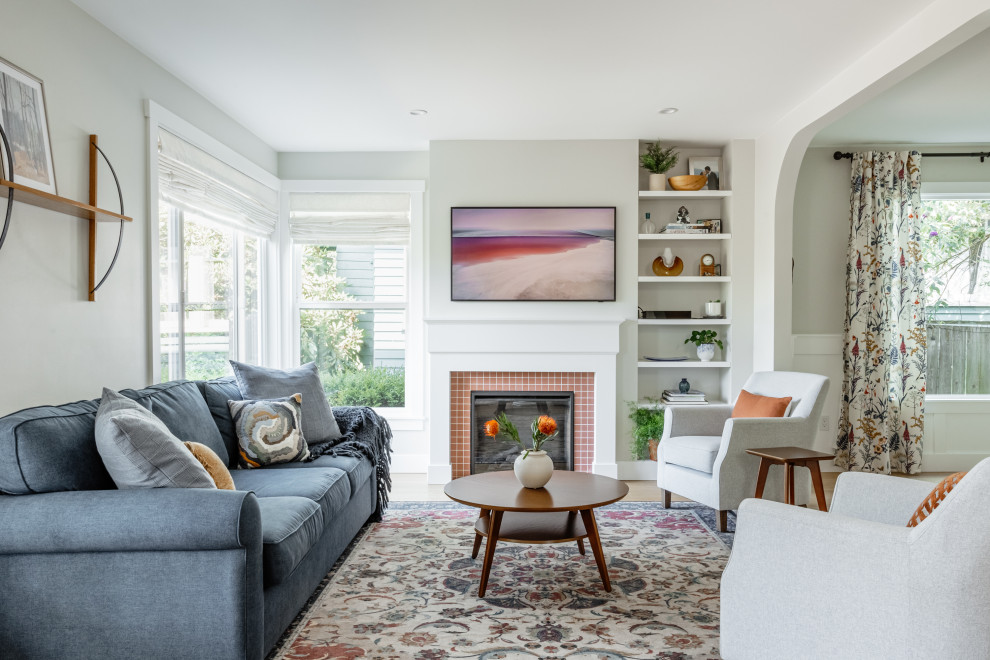 Greenwood Residence - Transitional - Living Room - Seattle - by STRATA ...