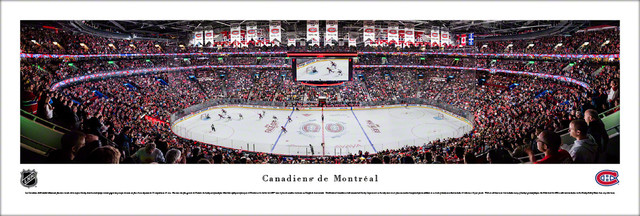Montreal Canadiens, Center Ice at Bell Centre - Contemporary - Prints ...