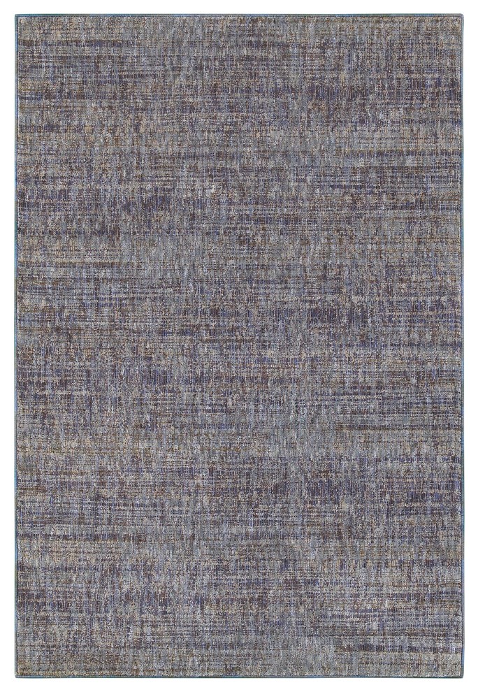 Atlas 8033F Purple/Grey 1'10" x 3'2" Rug, Rectangle 3'3" x 5'2 ...