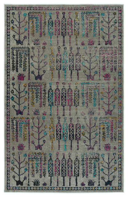 Kaleen Zuma Beach Collection Zum02-86 Multi Area Rug 9'x12 ...