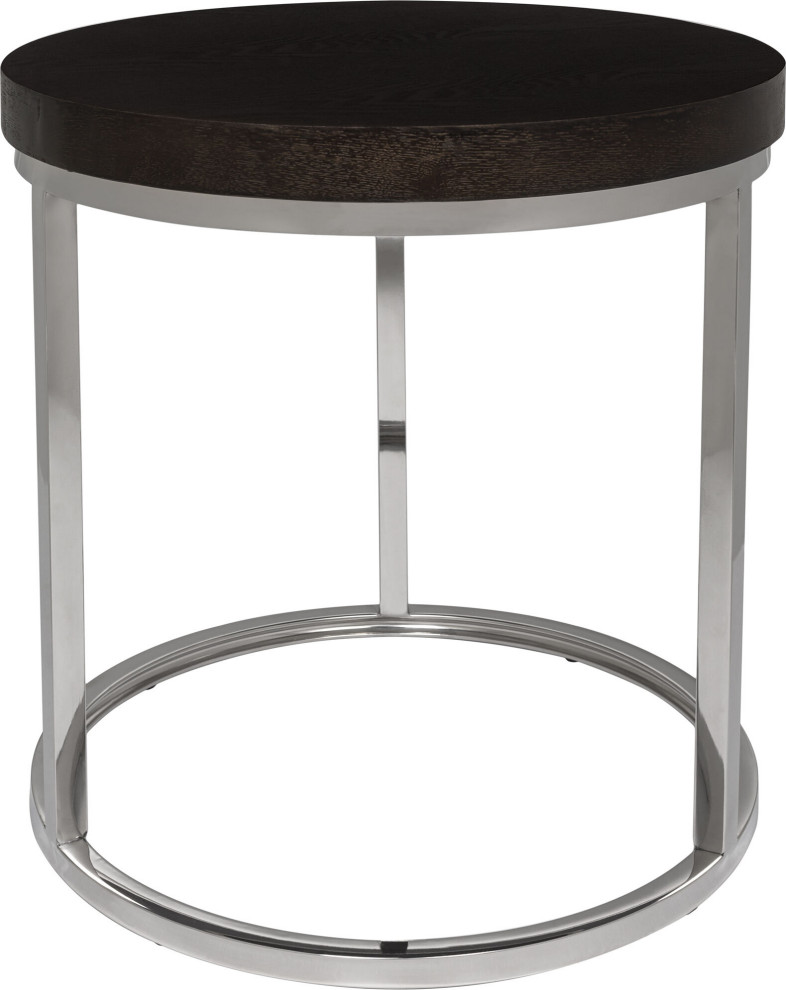 Turner Round End Table - Contemporary - Side Tables And End Tables - by ...
