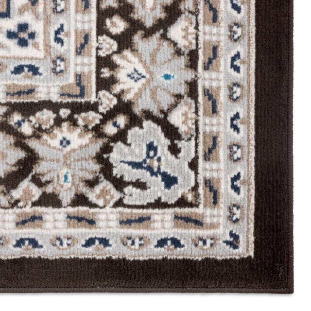 Home Dynamix Premium Area Rugs: YK 7069-500 Brown Rug, 8' x 11 ...