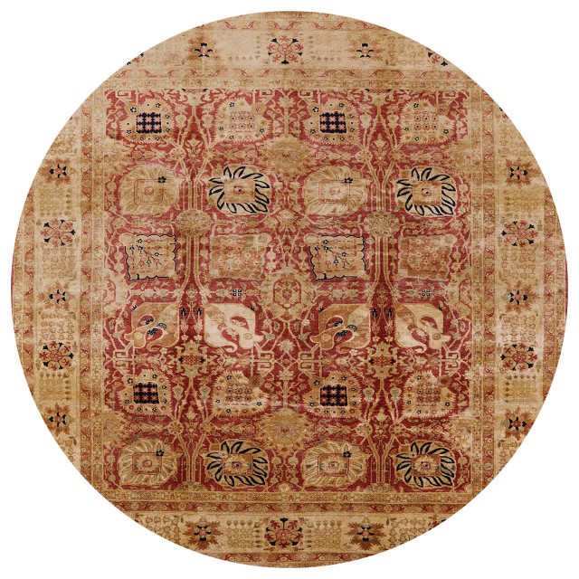 Ahgly Company Indoor Rectangle Mid-Century Modern Area Rugs, 5' x 7', 7 ...