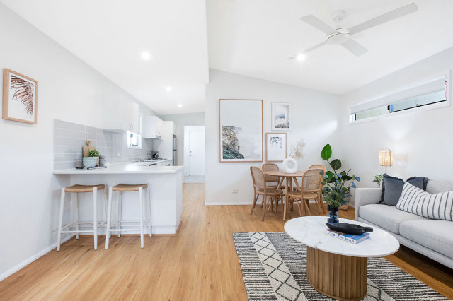 Granny Flat- Two Bedroom Warilla - Modern - Living Room - Canberra - Queanbeyan - by Cubitt's ...