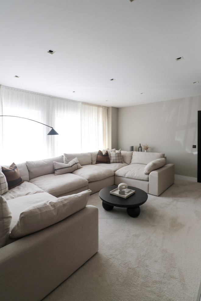 Rosewell Cinema Room - Modern - Home Theater - Edinburgh - by Studio Heim | Houzz