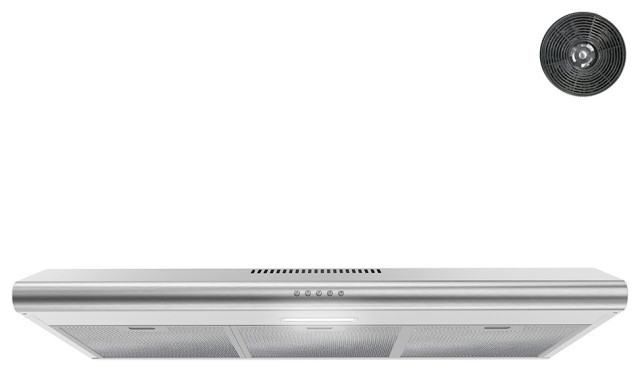 Streamline 36" Amendola Convertible Undermount Range Hood, Stainless ...