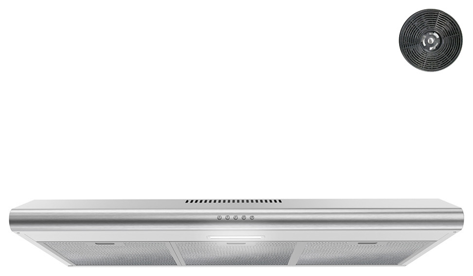 Streamline 36" Amendola Convertible Undermount Range Hood, Stainless ...