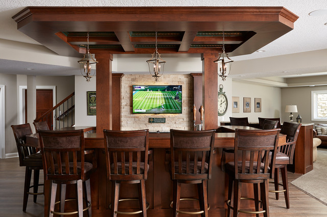 Irish Pub - Traditional - Home Bar - Minneapolis - by R|House Design Build