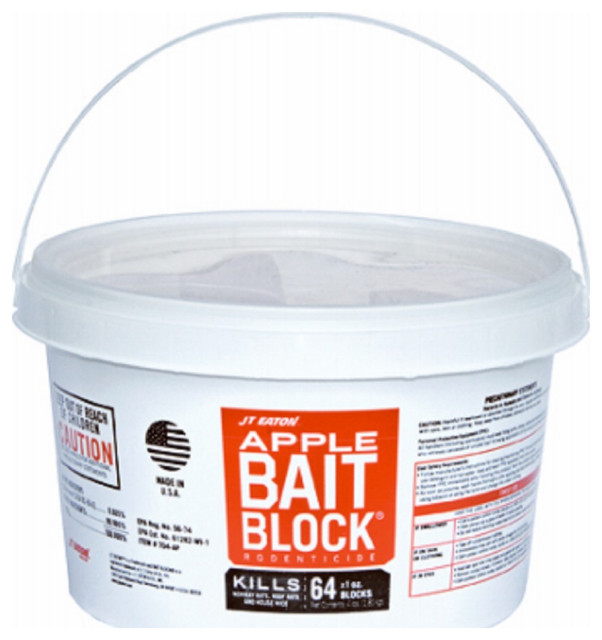 JT Eaton 704AP Apple Flavor Bait Block, 4 LB, 4 lb - Gardening ...