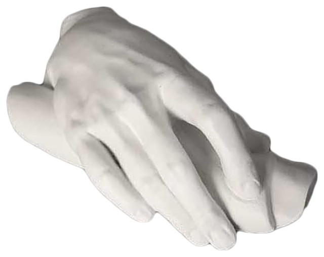 Large Right Hand 12 W, Drawing Casts Hands - Contemporary - Garden ...