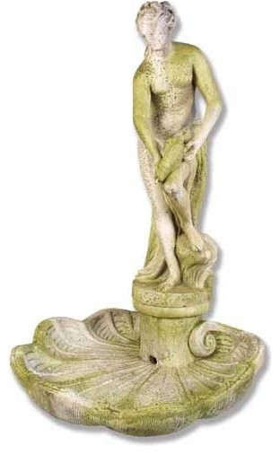 Venus Bath Fountain On Shell 50 Garden Display - Traditional - Garden ...