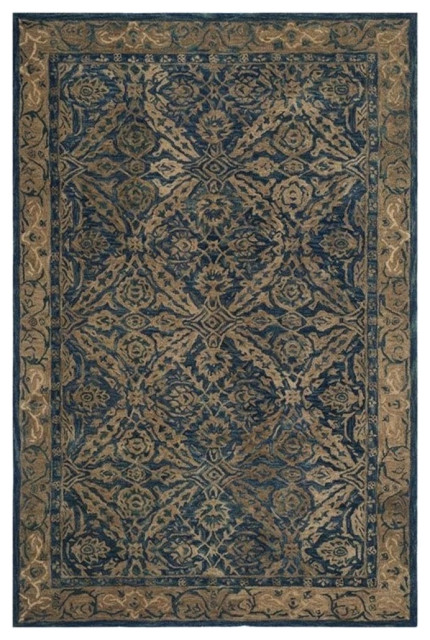 Safavieh Anatolia Navy Traditional Rug - 3' x 5', 8' x 10 ...